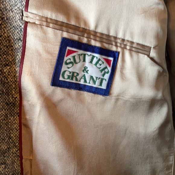 Sutter & Grant | Suits & Blazers | Vintage Sutter Grant Mens 0 Wool ...